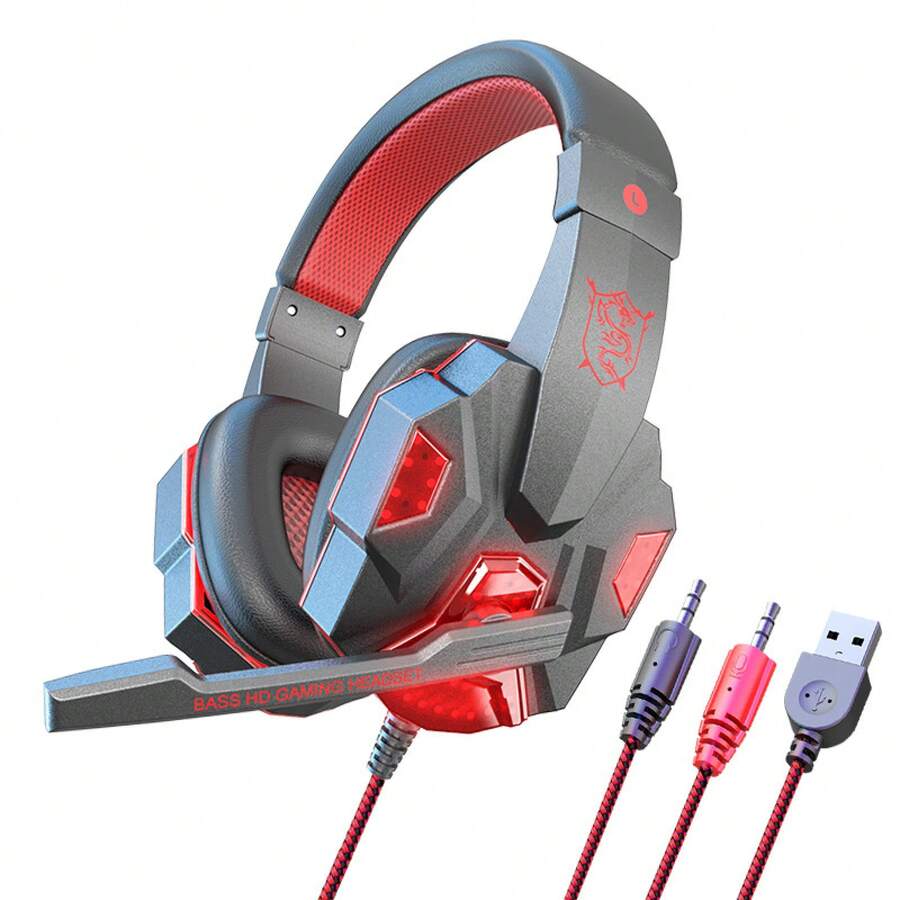 Auriculares de juego dedicados para portátil con cable para esports | Mode de Mujer | SHEIN España