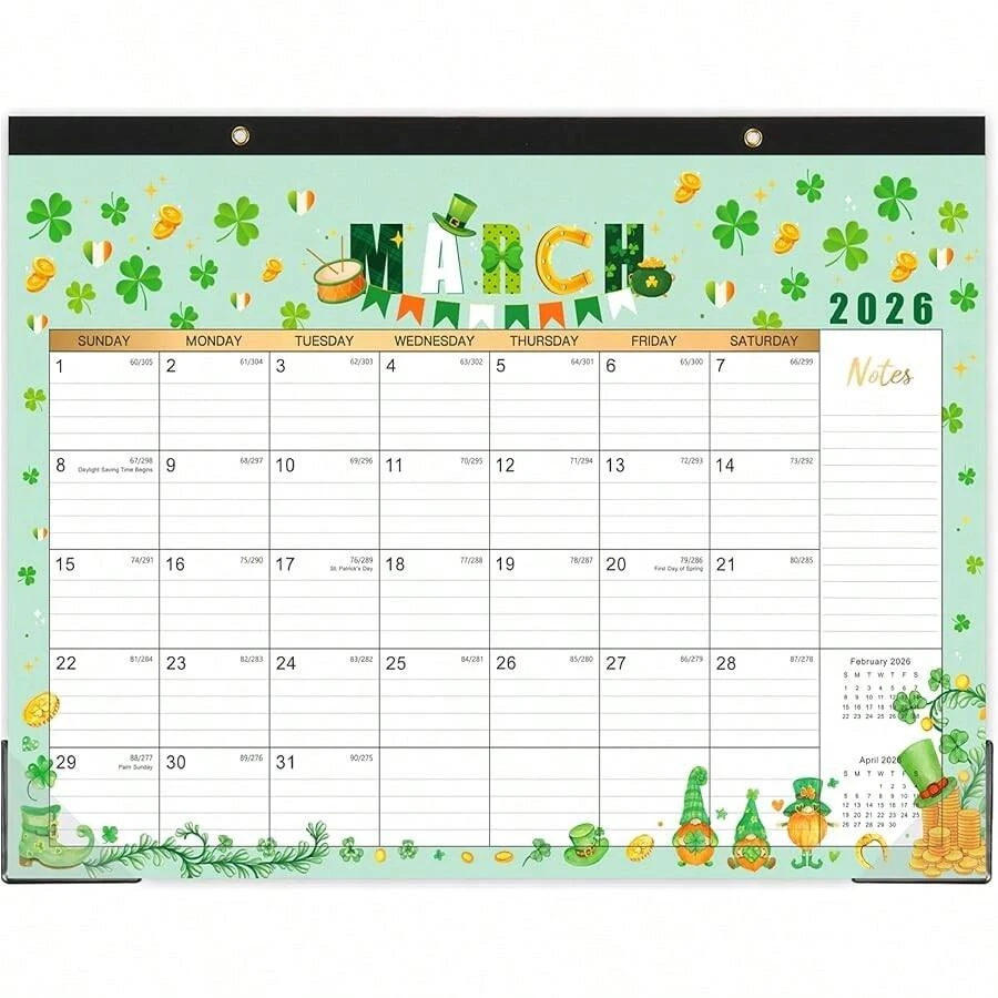 Desk Calendar 2025-2026 - July 2025 - December 2026, 18 Monthly Desk ...