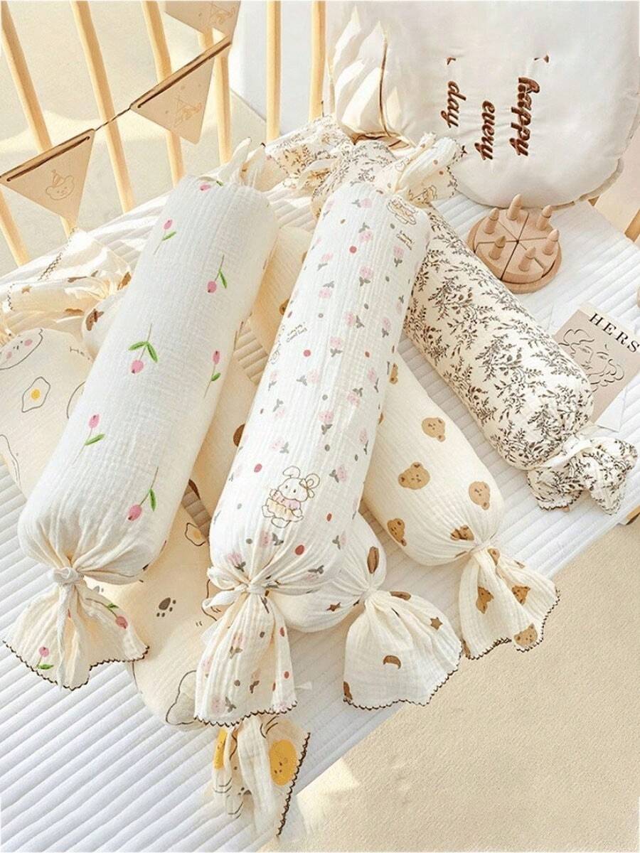 1pc Baby Pillows, Baby Candy Pillow Soothing Pillow Baby Anti-Roll Side ...