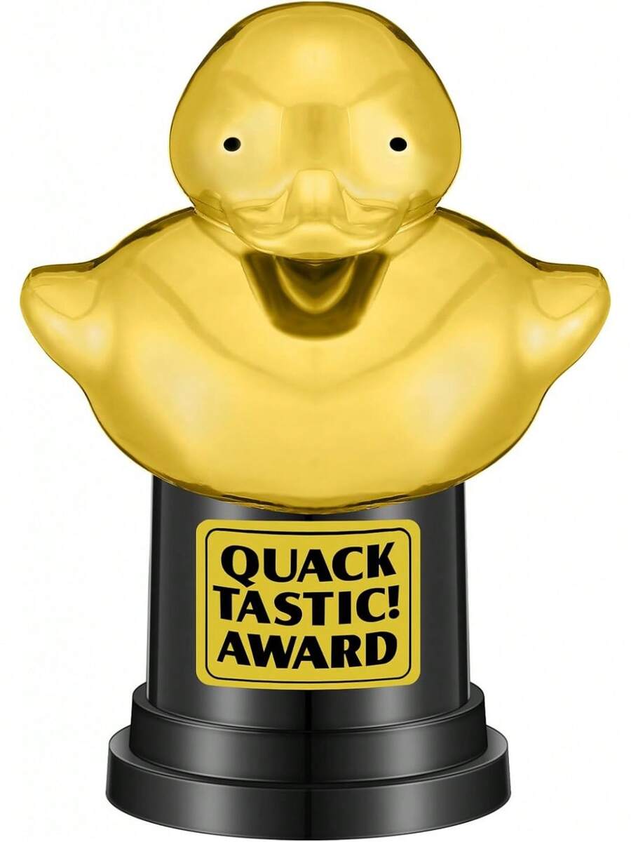 Tondiamo Small Trophy Celebrate The Top Award 6 Inch Tall Plastic MVP ...