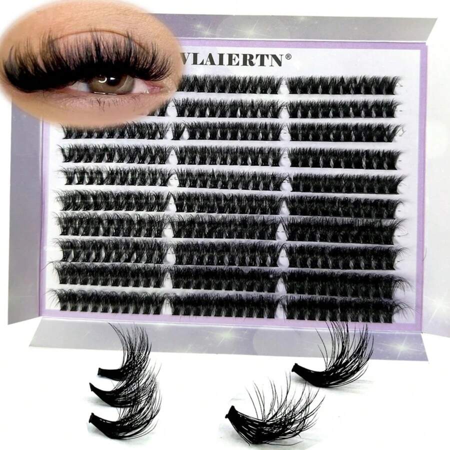 5D Fluffy Cluster Lashes 30D-100D Natural Thick Eyelash Clusters ...