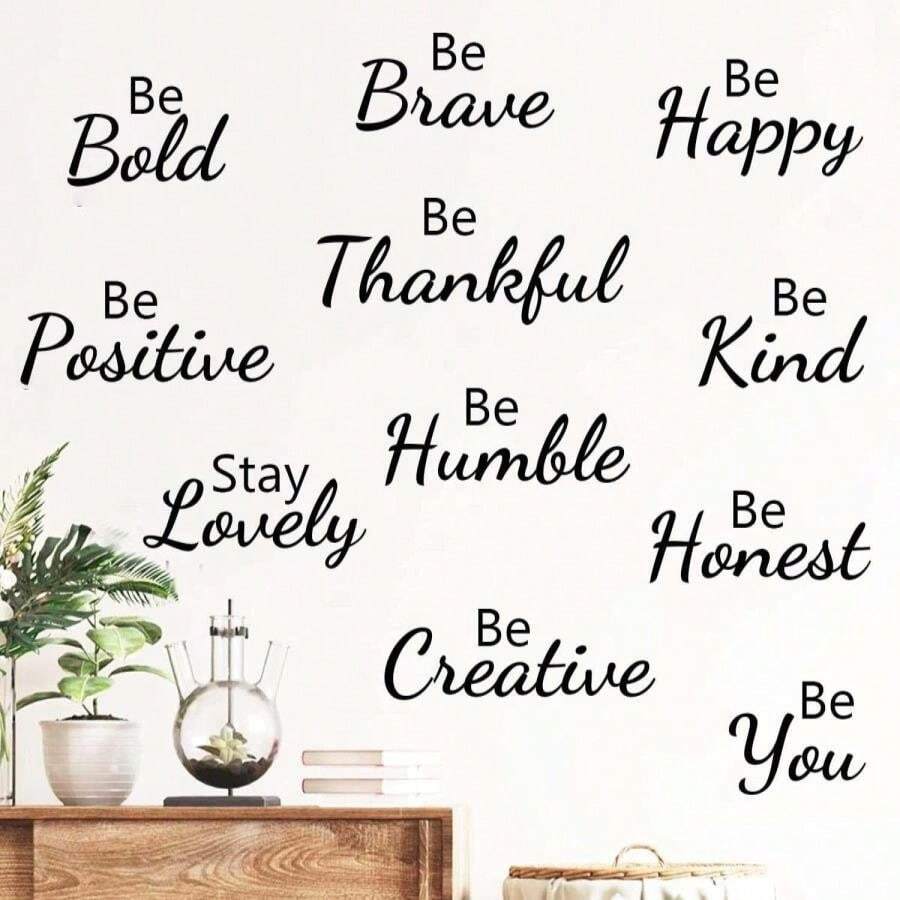 Inspirational Wall Decals Quotes Motivational Sayings Wall Stickers ...