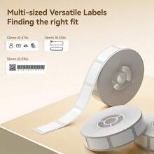 Niimbot Weiß/Kabel/Rund/Transparente Thermoetikettenaufkleber ...