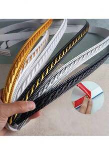 1m PVC Home Decor Self-Adhesive Decorative Strip, Ceiling Or Wall Trim ...