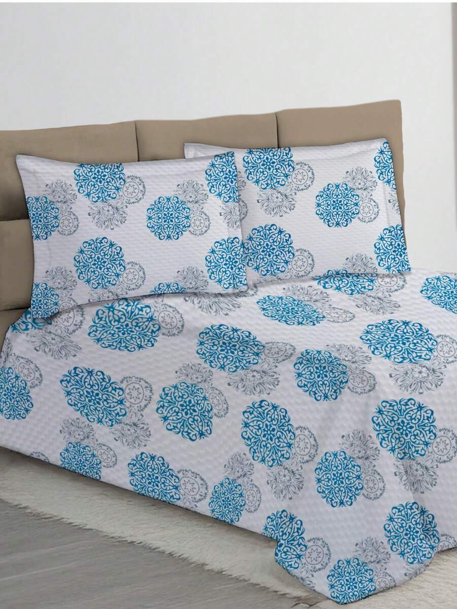 Piquet Favinho King Size Bedspread 3 Pcs | Mode de Mujer | SHEIN España