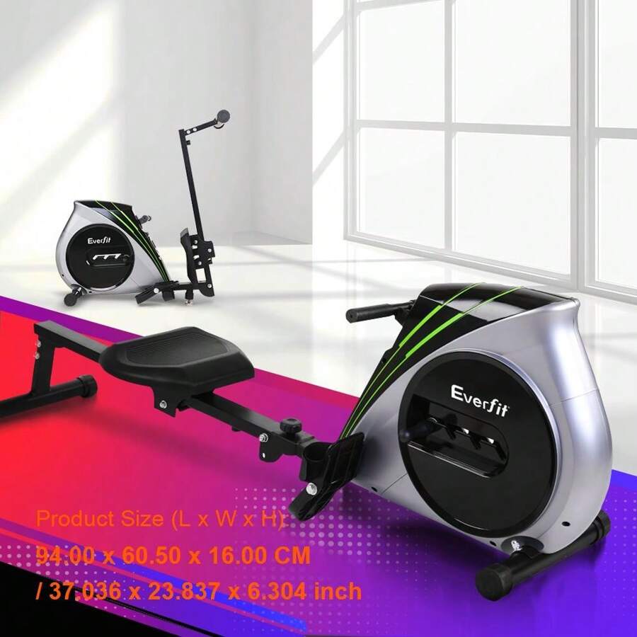 Everfit Rowing Machine With Elastic Rope Resistance For Home Cardio ...