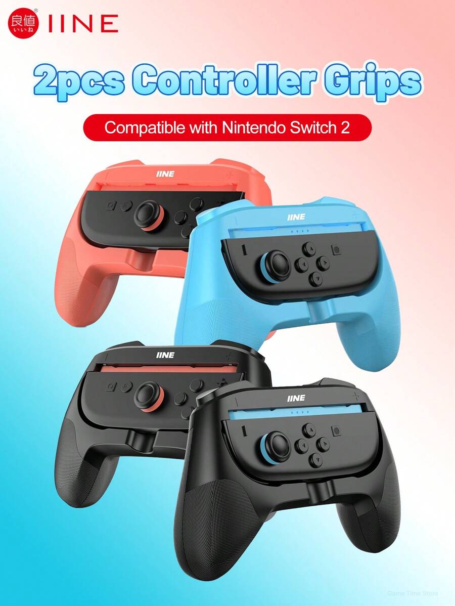 IINE IINE 2pcs Controller Grips Compatible With Nintendo Switch 2 Joy ...