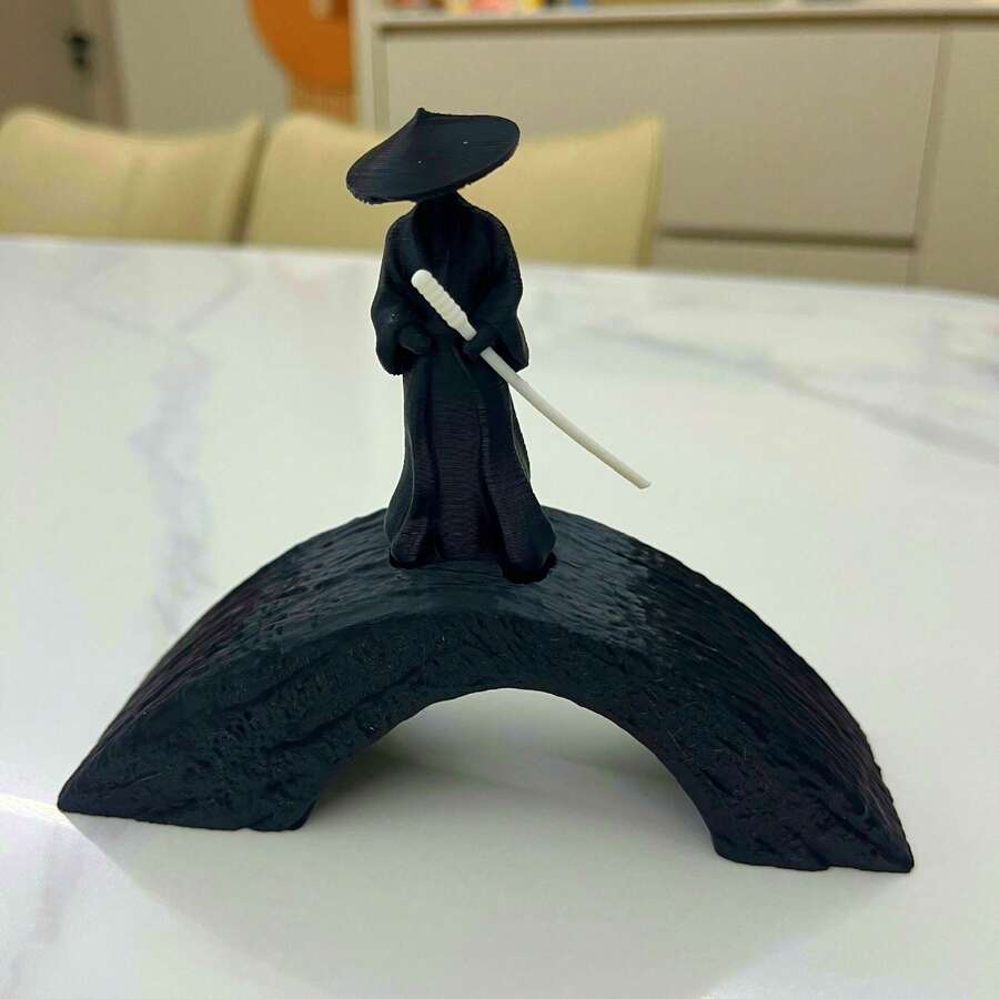 Unique 3D Printed Samurai Bridge Shaped Decorative Figurine | SHEIN USA