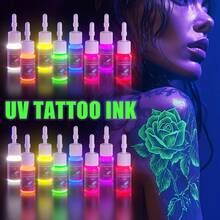 DMTATTOO 8/18pcs Tattoo 5ml Fluorescent Color Body Painting Tattoo ...