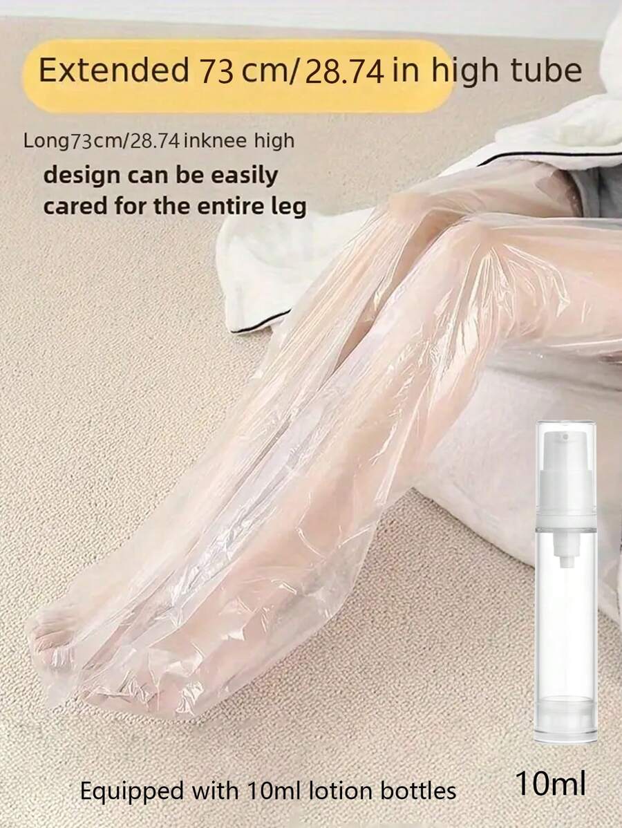 Leg Film Covers, Disposable, Transparent And Soft Material For Full Leg ...