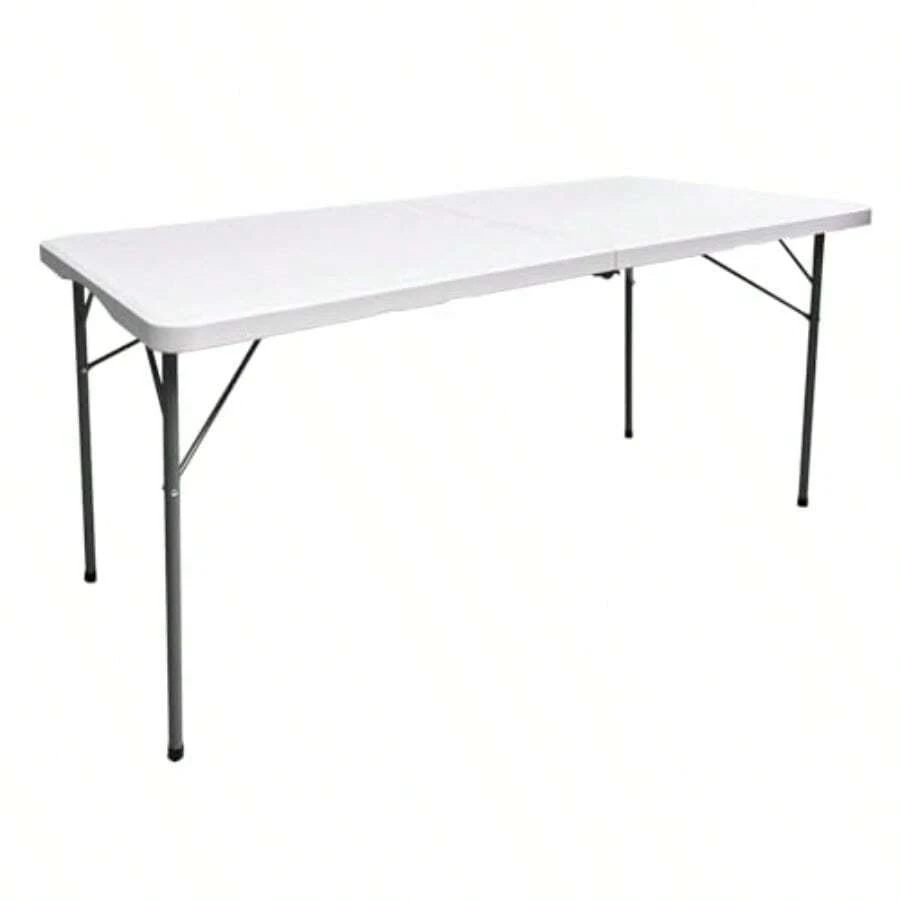 Plastic Folding Table Portable And Foldable Card Table For Parties 5 ...