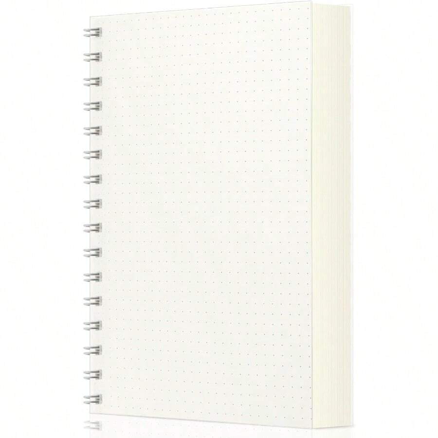 Spiral Bullet Dotted Journal 280 Pages 5.75'' X 8.38'' Thick Spiral ...