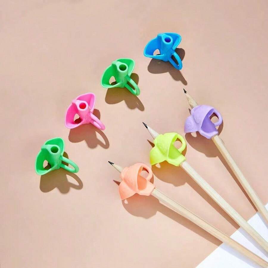 10pcs 3-Finger Pencil Grip Trainer, Preschool & Elementary Students ...