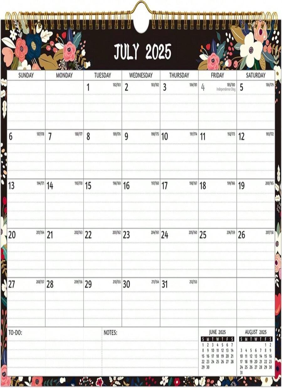 Wall Calendar 2025-2027 – 2 Year Calendar 2025-2027, Jul 2025 – Jun ...