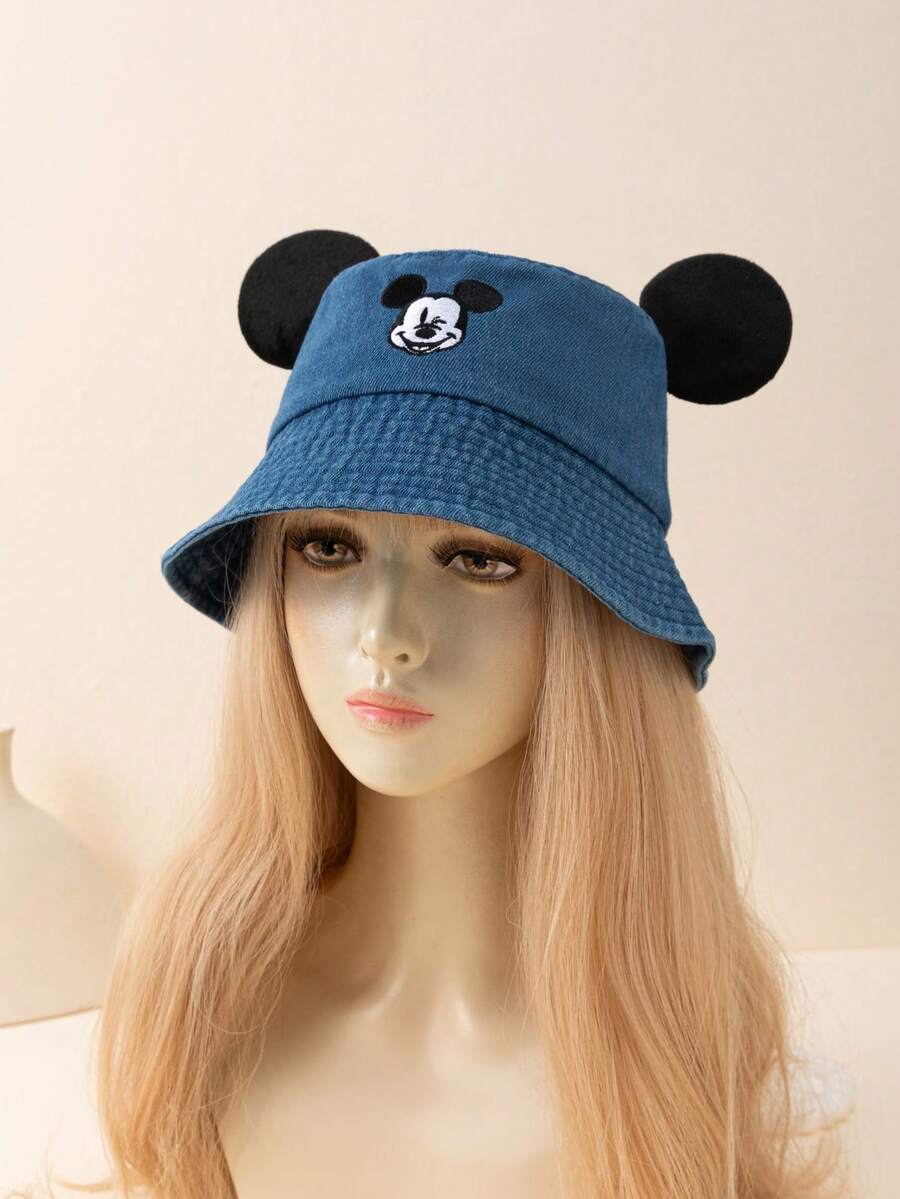 Disney 1 Peça Chapéu Balde com Orelhas de Mickey Mouse Bordadas da ...
