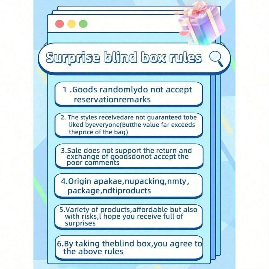 Mysterious Surprise Gift Box Blind Box Life Gadget Blind Selection ...