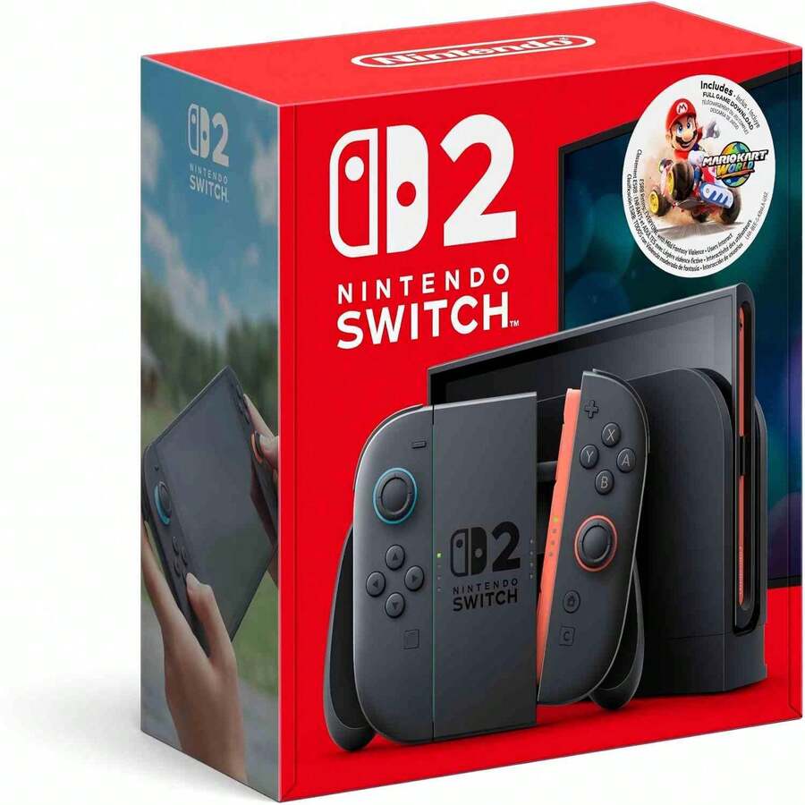 Nintendo Nintendo Switch Versión Hong Kong Nintendo Switch 2 + Paquete ...