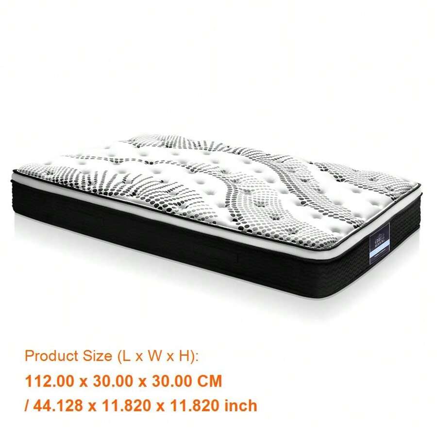 Premium 32cm Euro Top Mattress For King Single Bed - Enhanced Comfort ...