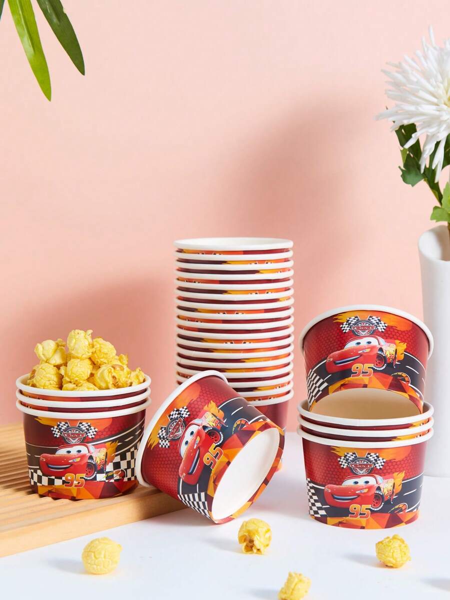 Disney 10/25 Stück Disney Cars 95 Papier Schüsseln, Pommes Frites Boxen ...