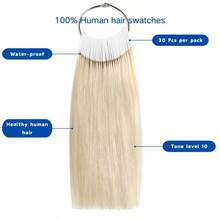 MHuman Hair Swatches Testing Color Samples For Salon Color Rings ...