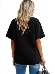 Women's Hair Stylist Graphic T-Shirt - Fun Scissors Design For Salon ...