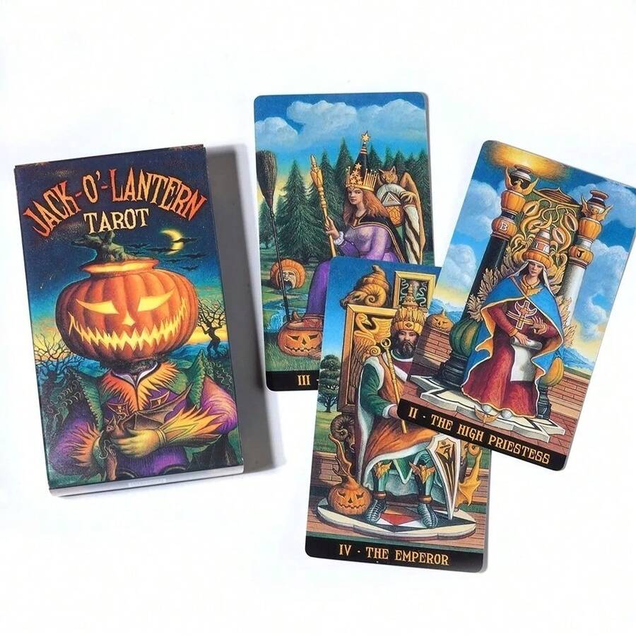 Halloween Tarot Oracle Card Fate Divination Prophecy Card Family Party ...