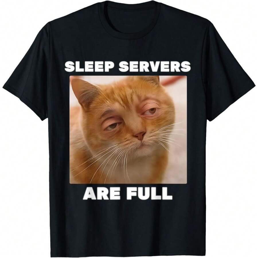 Are Full,Funny Cat Meme T-Shirt | SHEIN USA