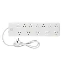 12 Outlet Power Board With Surge Protection 240 Volt Ac 10 Amp Max 0.9 ...