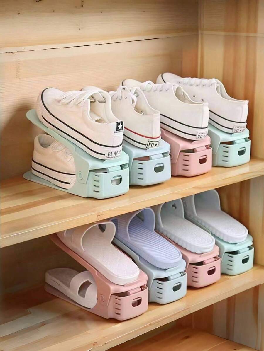 1 pieza Raqueta desmontable de 2 niveles Adjustable Shoe, Shoer, Rack ...