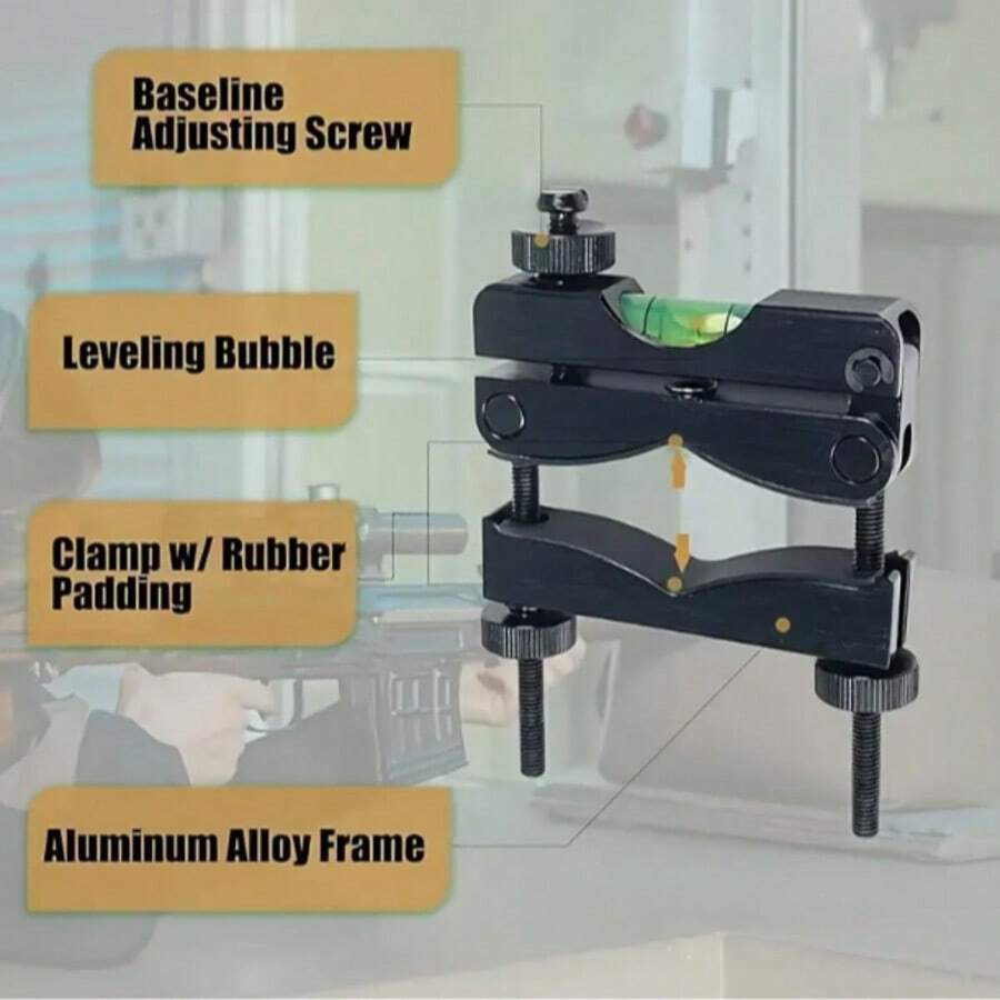 Scope Leveling Kit, Magnetic Scope Level Scope Mounting Kit Bubble ...