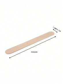 10/50/100 piezas Palitos de cera de madera natural para depilación y ...