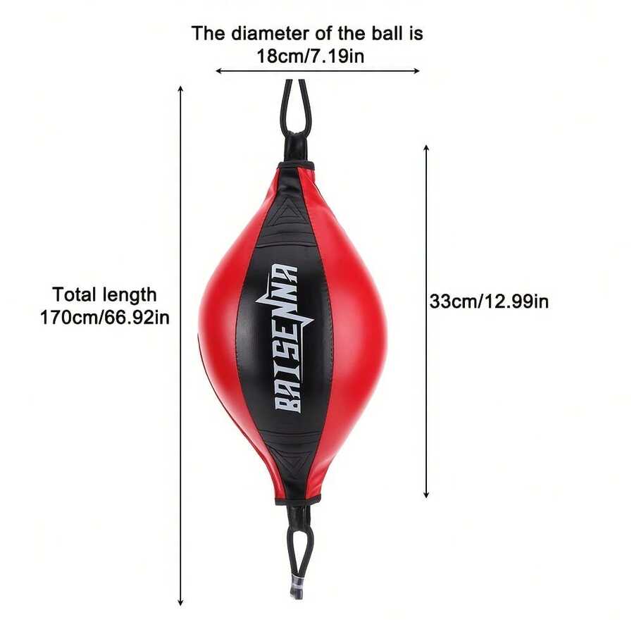 PU Leather Speed Ball, Hanging Punching Reaction Ball, Home Boxing ...