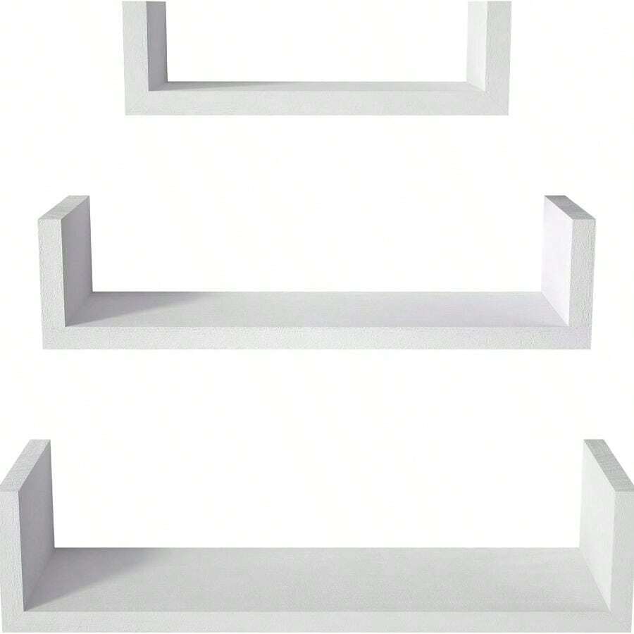 Floating Shelves Wall Mounted, Solid Wood Wall Shelves, White | SHEIN USA