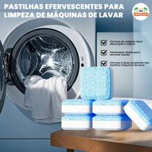 KIT 12 Effervescent Tablets For Quick Cleaning Of Washing Machines ...