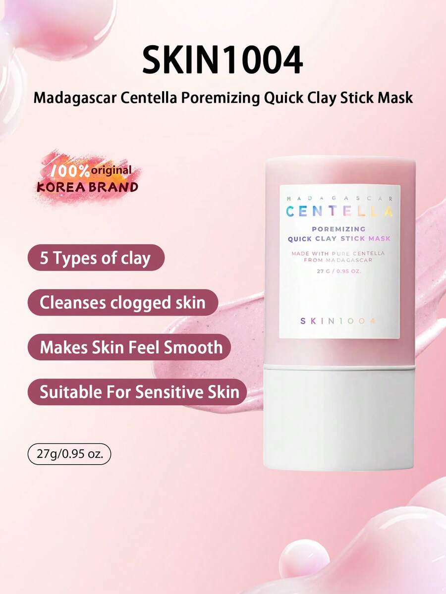 SKIN1004 Madagascar Centella Poremizing Quick Clay Stick Mask,Deeply ...