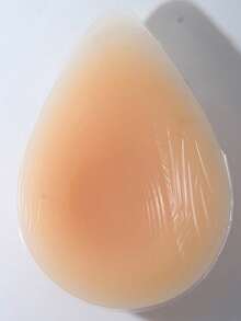 Silicone Water Drop Shaped Breast Pads, Unisex Post-Surgery Removable ...