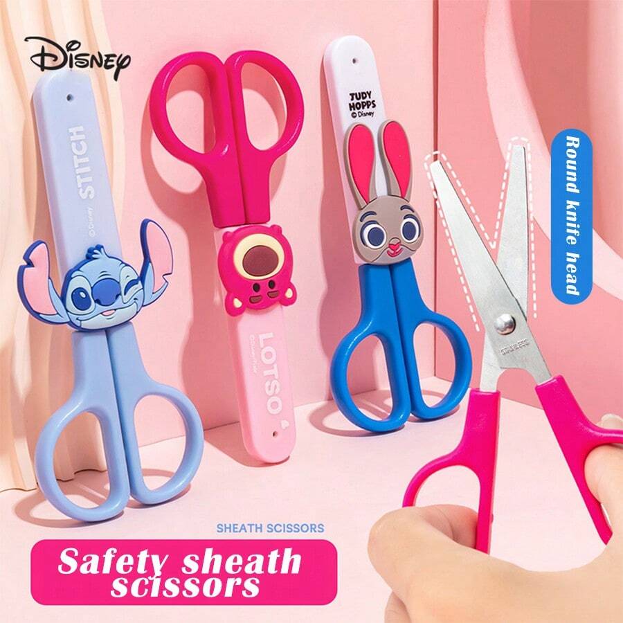 Disney 1pc Disney Authorized Children's Scissors, Cute Cartoon ...