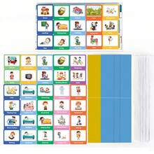 Lachilly Kids Visual Schedule Cards Learning Materials For Children ...