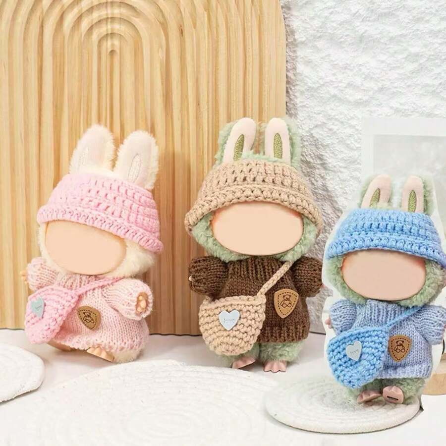 [Solo abbigliamento] Nuovo set di vestiti da 17 cm per bambola peluche ...