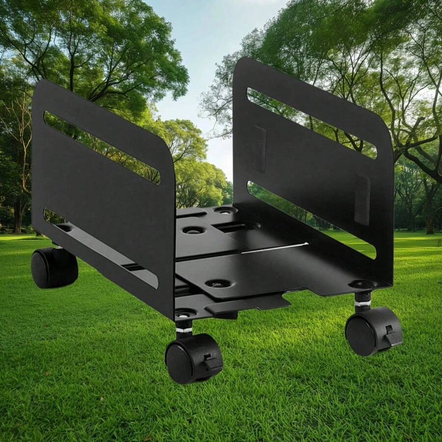 Sturdy Under-Desk Mount Designed To Securely Hold PC Towers, Freeing Up ...