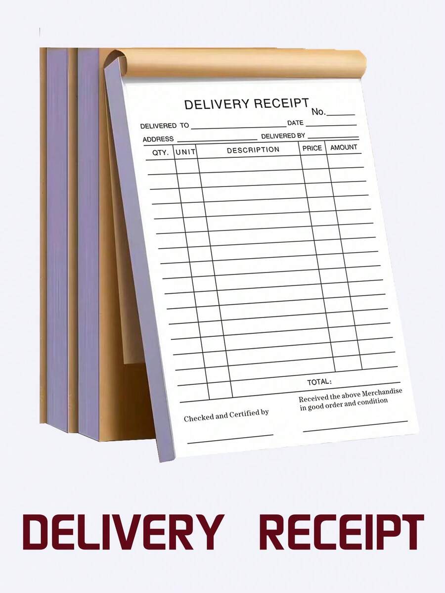 1 Piece, Delivery Note, Small Business Order Book, Slip, Invoicing Book ...
