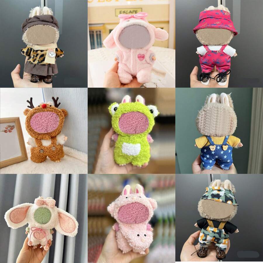 Labubu Character Figure [Clothes Only] New Blind Box Outfit Series 1/2 ...