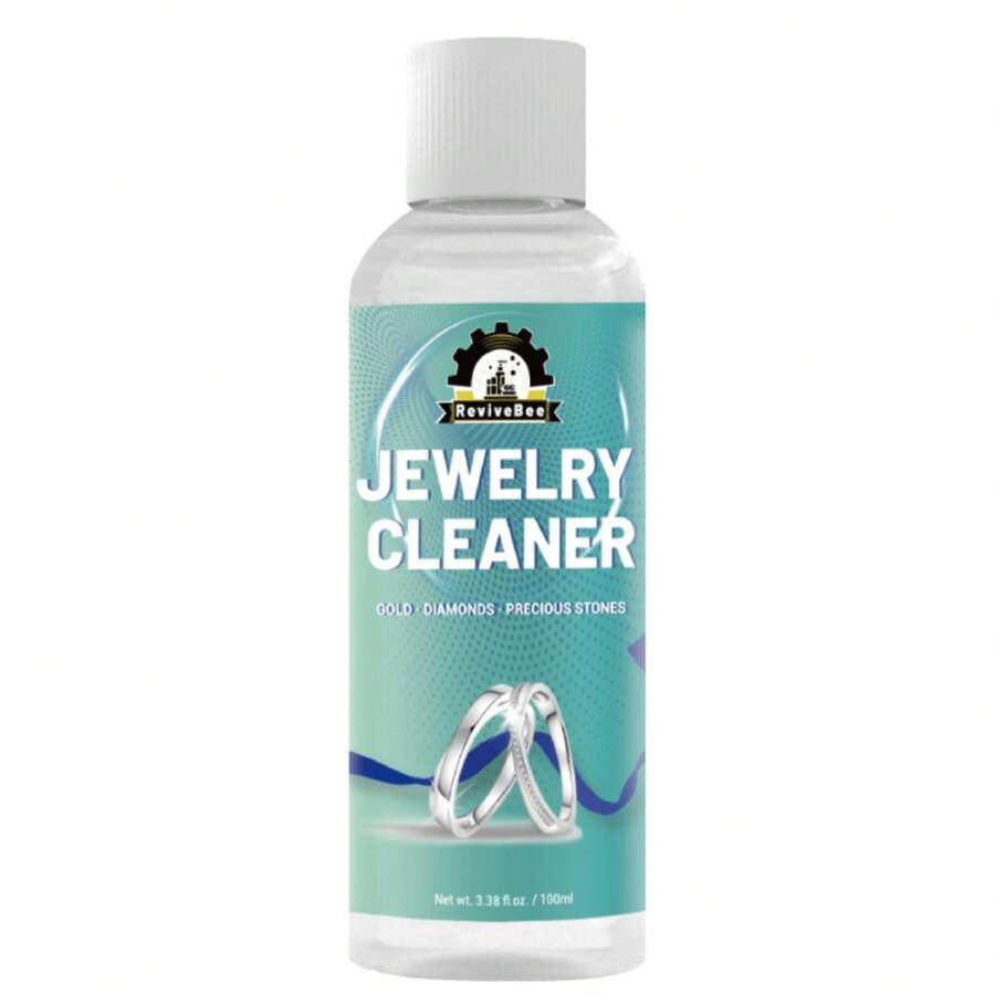Jewelry Cleaner, Ultrasonic Jewelry Cleaning Solution- Cleans Golden ...
