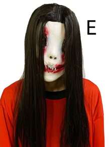 1pc Horror Scary Rotten Face Clown Mask, Latex Creepy Rotten Head Mask ...