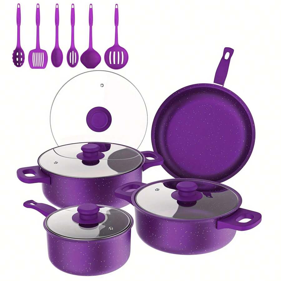 Deluxe 13pcs Cookware | SHEIN USA