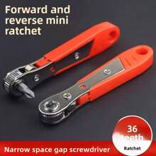 Reversible Ratchet Screwdriver Set With Right Angle Bend Magnetic ...