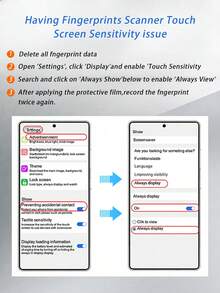 5-In-1 Screen Tempered Glass Protector, Waterproof, Anti-Fingerprint ...