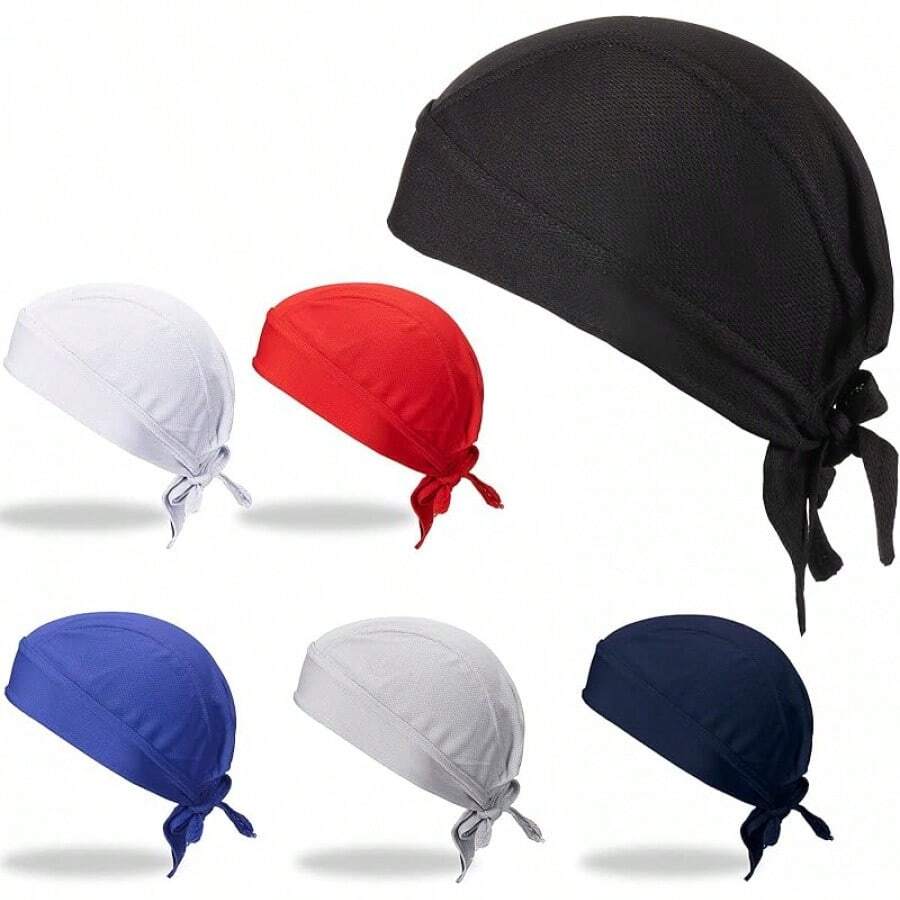 6-Pack Cooling Do Rags For Men And Women - Sweat Wicking Beanie | SHEIN USA