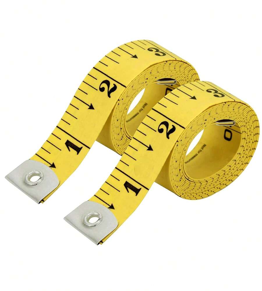 Pack Of 2 Fabric Tape Measure, Measuring Tape Body | Soft Measuring ...
