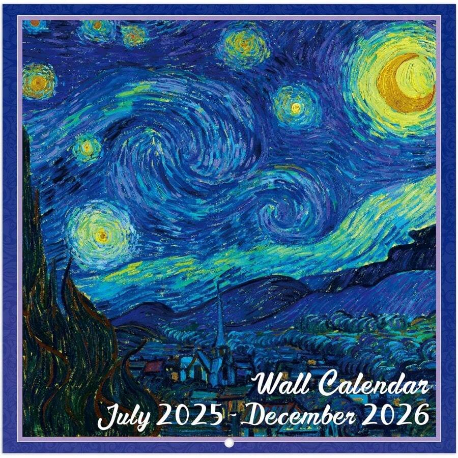 Wall Calendar 20252026 Calendar 20252026 18Month Monthly Wall Calendar ...